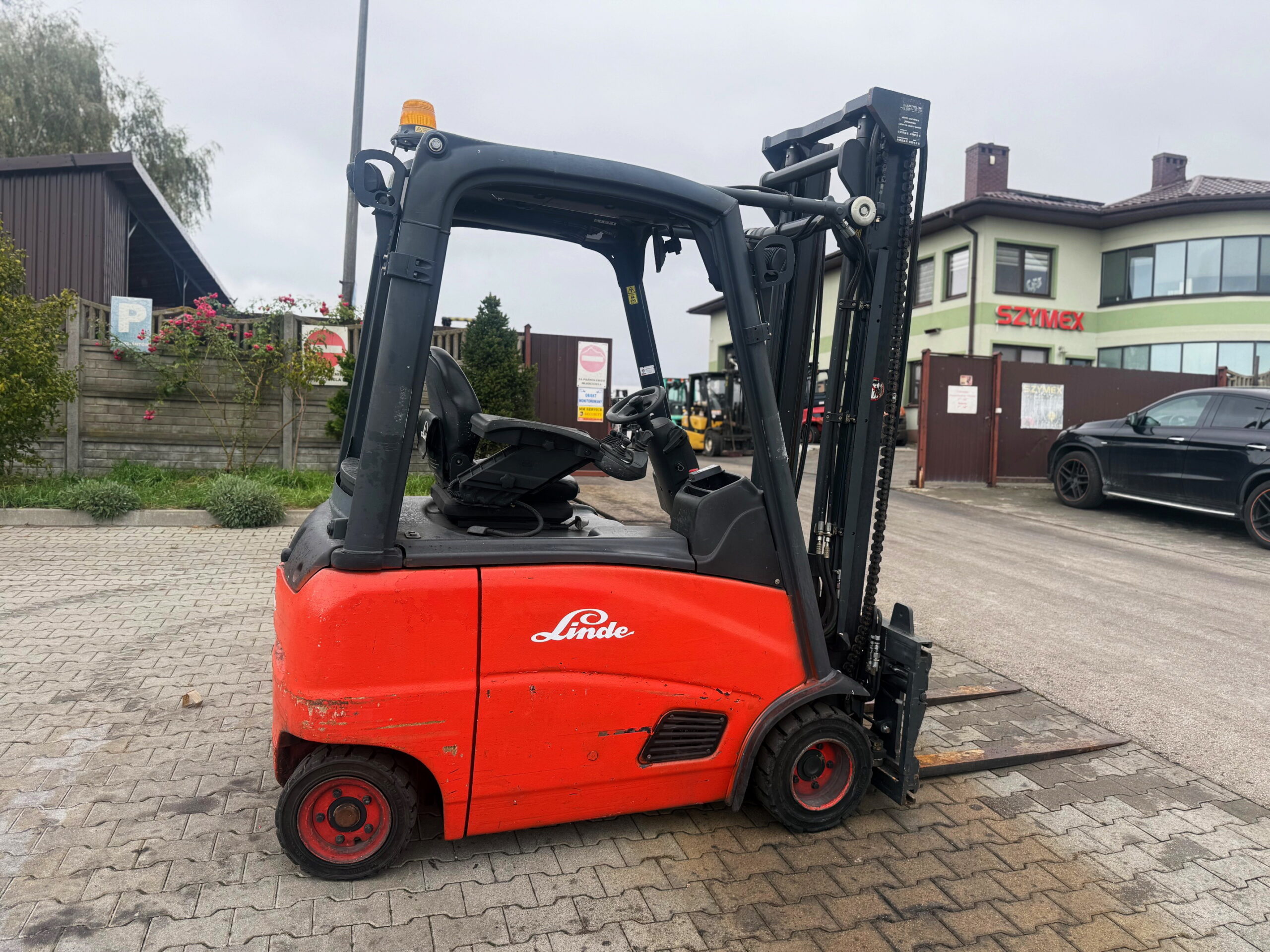wózek widłowy elektryczny LINDE E20PH 3.80m – Z.H.U. SZYMEX Działoszyn ...